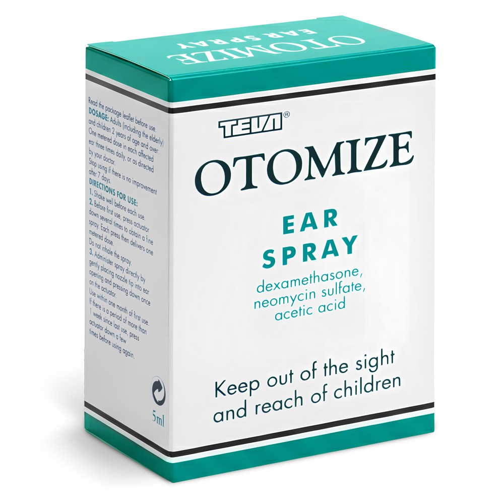Buy Otomize Ear Spray Online in the UK • Free Delivery