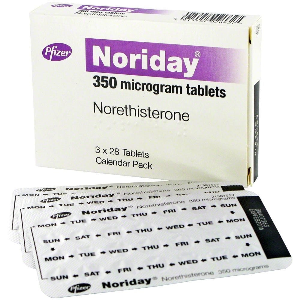 Noriday • Progesterone-Only Contraceptive Pill • OnlineClinic®