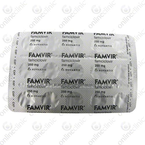 Famvir • Buy 250, 500mg Genital Herpes Treatment • OnlineClinic®