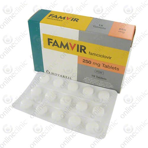 Famvir • Buy 250, 500mg Genital Herpes Treatment • OnlineClinic®