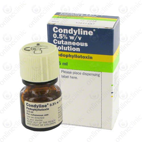 Buy Condyline • Genital Warts Treatment • OnlineClinic®