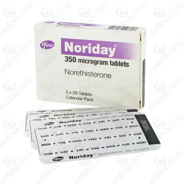 Noriday • Progesterone-Only Contraceptive Pill • OnlineClinic®