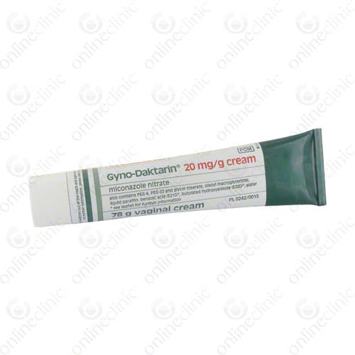 Gyno-Daktarin • Buy Cream To Treat Vaginal Thrush • OnlineClinic®