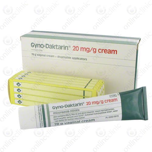 Gyno-Daktarin • Buy Cream To Treat Vaginal Thrush • OnlineClinic®