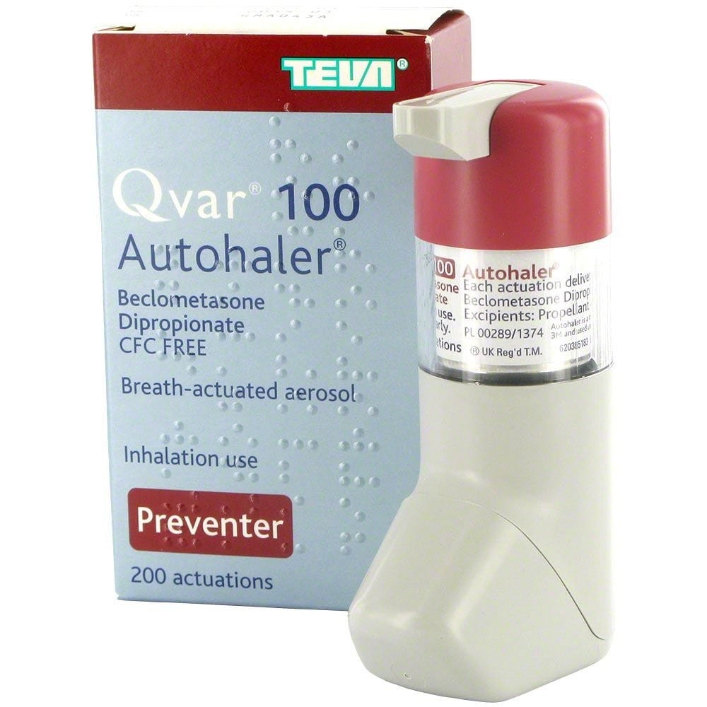 Qvar • Safely Order Prescription Asthma Inhaler • OnlineClinic®