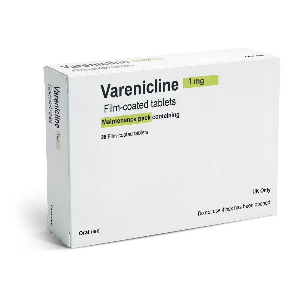 Buy Varenicline Tablets (Generic Champix) Online UK