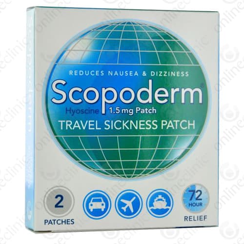 Motion Sickness - Buy Scopoderm Patches | OnlineClinic