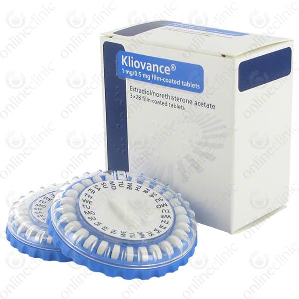 Kliovance • Buy HRT Tablets For Menopause • OnlineClinic®
