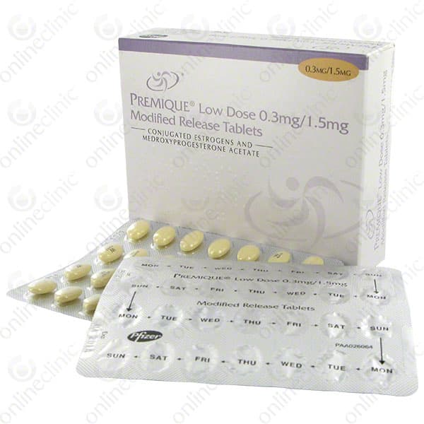 Premique • Buy Low Dose Menopause Treatments • OnlineClinic®