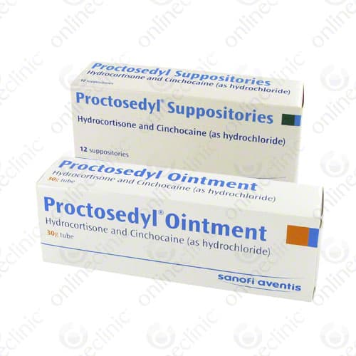 Proctosedyl • Treat Haemorrhoids Safely • OnlineClinic®